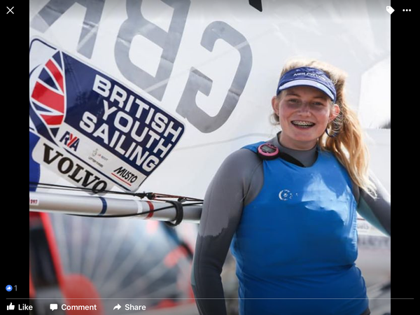 Matilda Nicholls U19 Youth National Champion - Southeast Sailboats