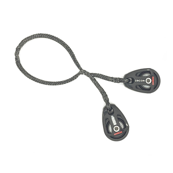 Outhaul Double Block Assembly - Harken 29mm Zircon Blocks - Southeast ...